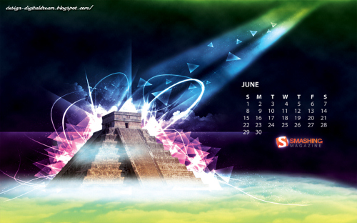 Fondos de pantalla con calendario de Junio