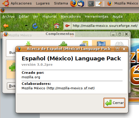 Paquete de idiomas español mexicano para Firefox [es-MX]