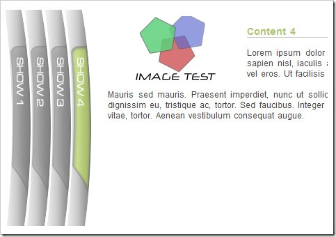 300+ menus de navegación hechos con jQuery, MooTools... - Frogx Three