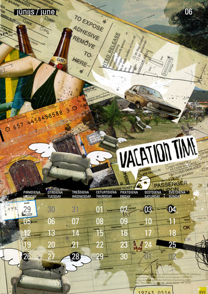 32 ejemplos de diseños de calendarios impresos