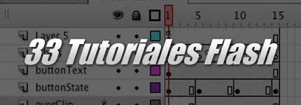 33+ tutoriales de Flash