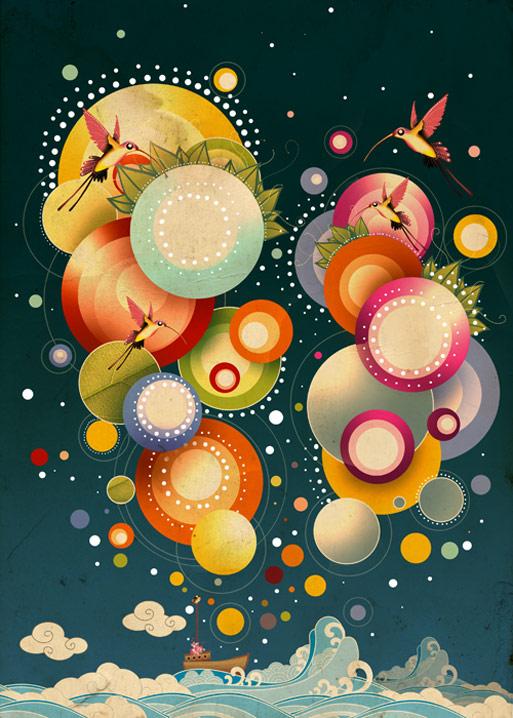 60 fantásticas ilustraciones vectoriales para inspir... - Frogx Three