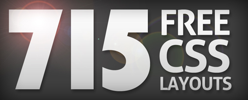 715 Increíbles plantillas CSS gratis