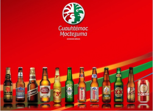 Nuevo logo de Cervecería Cuahutemoc Moctezuma - Frogx Three