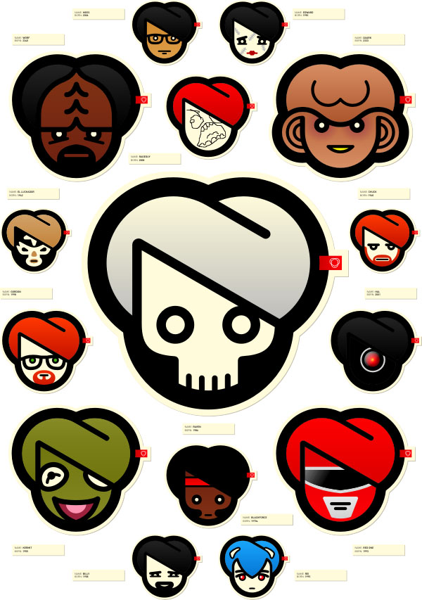 Increíbles diseños de stickers para inspirarte