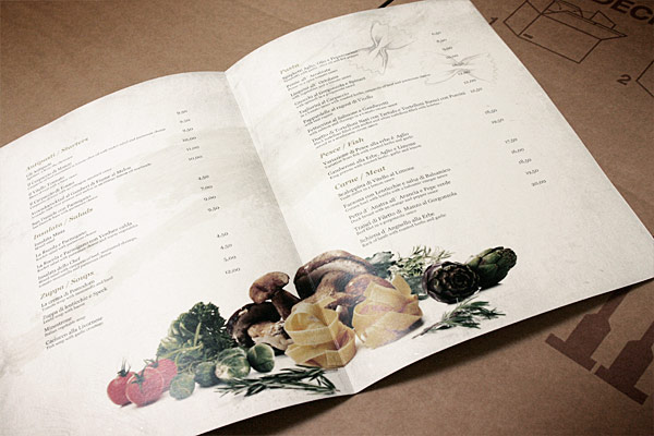 Ejemplos de menus de comida para inspirarse