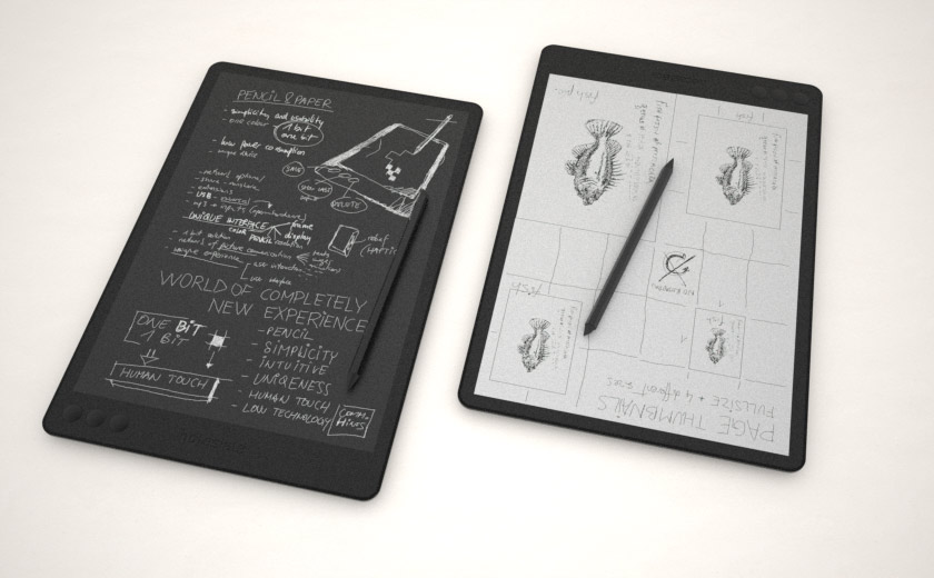 NoteSlate, la tableta digital mas simple para sketches