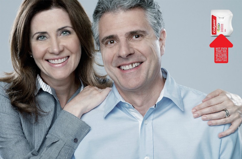 Ingeniosa campaña publicitaria de Colgate