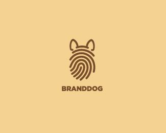 28 Creativos diseños de logos con perros para inspir... - Frogx Three