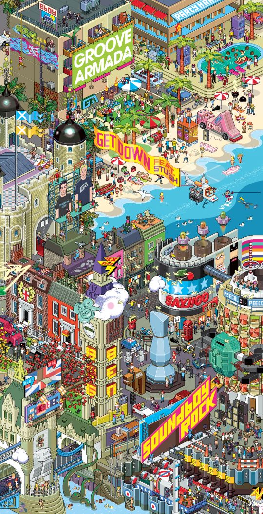 Increíbles diseños Pixel Art