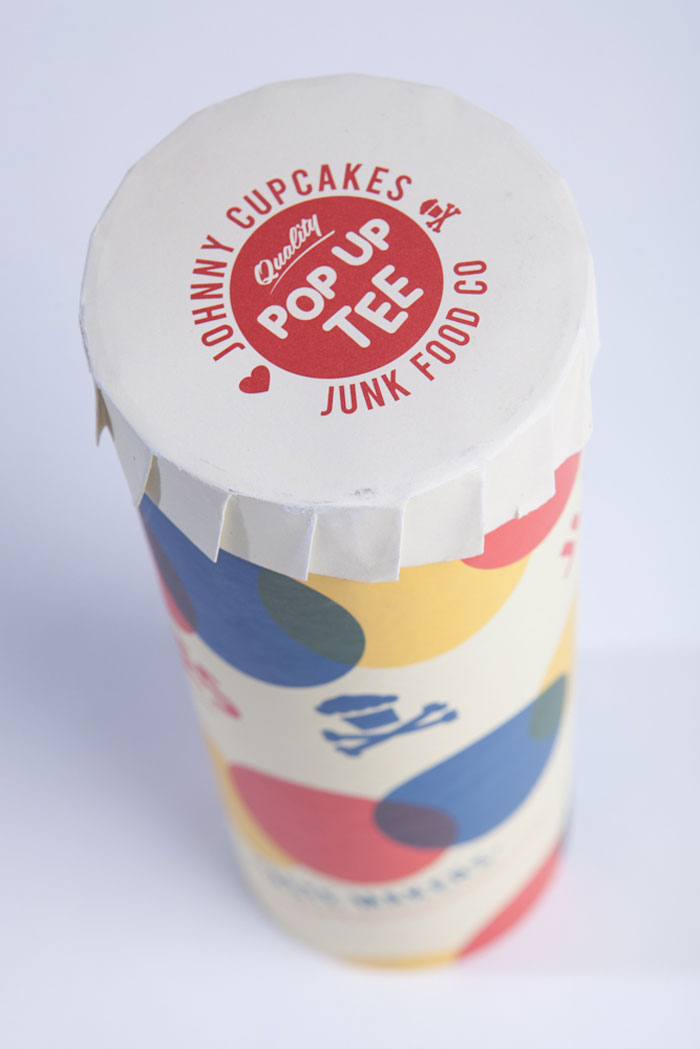 Original packaging para una línea de ropa