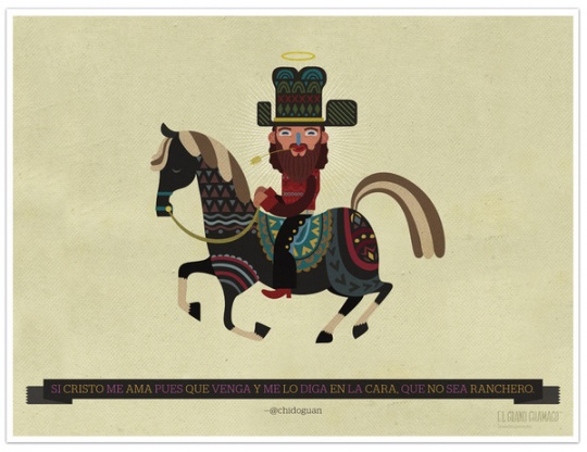 Ilustraciones creativas por El Gran Chamaco - Frogx Three