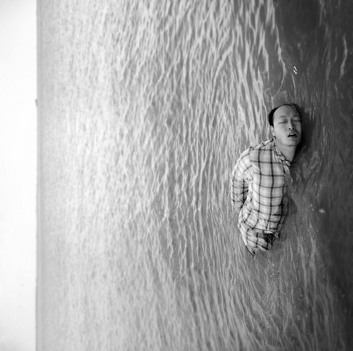 Auto retratos surrealistas por Simon Cheung