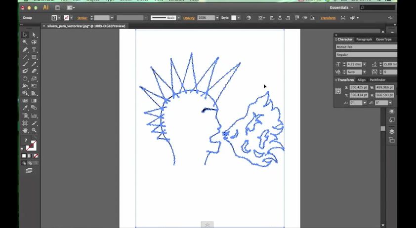Video Tutorial: Como digitalizar y vectorizar un dibujo con Photoshop e ...