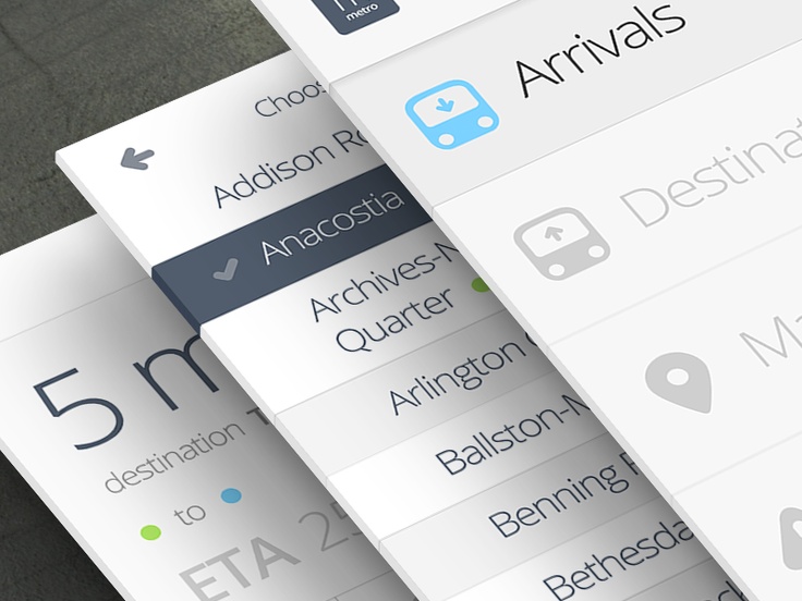 Diseño Digital: 25 Ejemplos de interfaces de aplicac... - Frogx Three