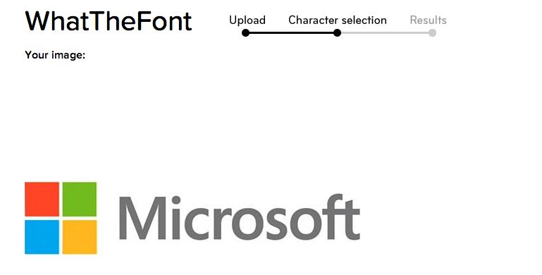 Aplicación para identificar la tipografía de logos