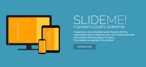 Slideme, slideshow jQuery de paginas completas - Frogx Three