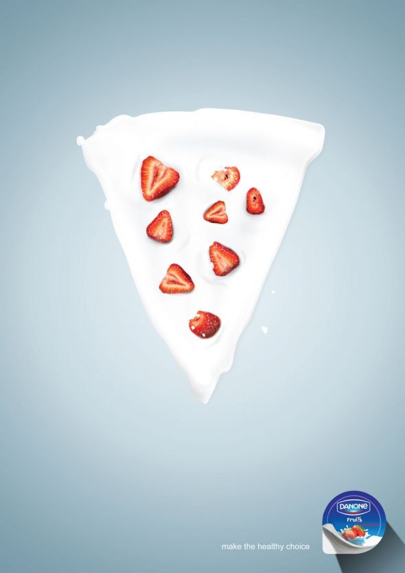 Creativos ejemplos de publicidad de comida