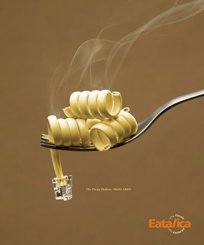 Creativos ejemplos de publicidad de comida