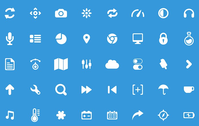 Pictogramas para diseños web gratis - Frogx Three - Frogx Three