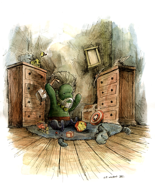 Caricaturas de los Avengers versión Winnie Pooh por ... - Frogx Three