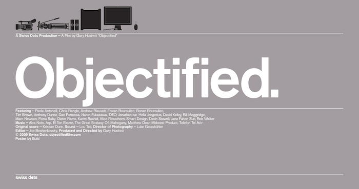 Objectified 2009 Poster 1 Trailer Addict