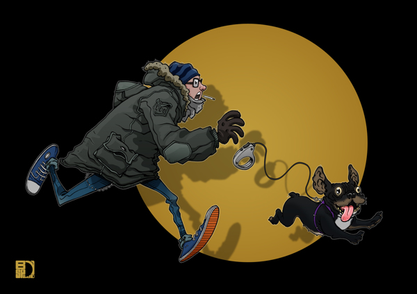 Curiosas ilustraciones por Spund Man de España - Frogx Three