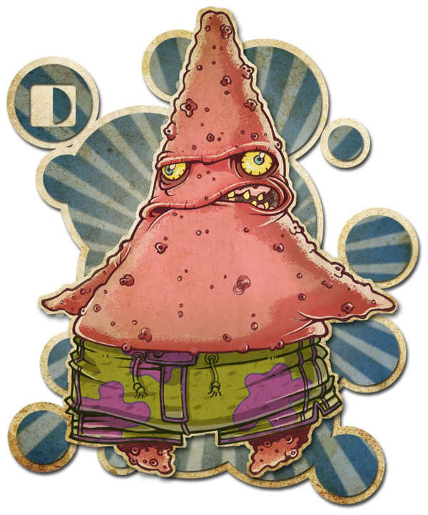 Curiosas ilustraciones por Spund Man de España - Frogx Three