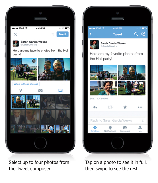 Twitter ahora permite etiquetar fotos y crear galerías - Frogx Three