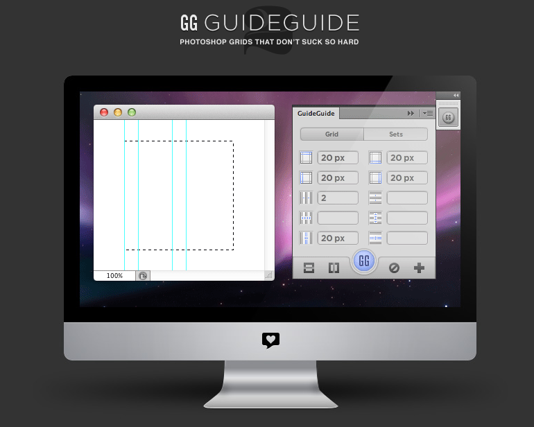 Plugin Photoshop para generar grids automáticamente usando guías