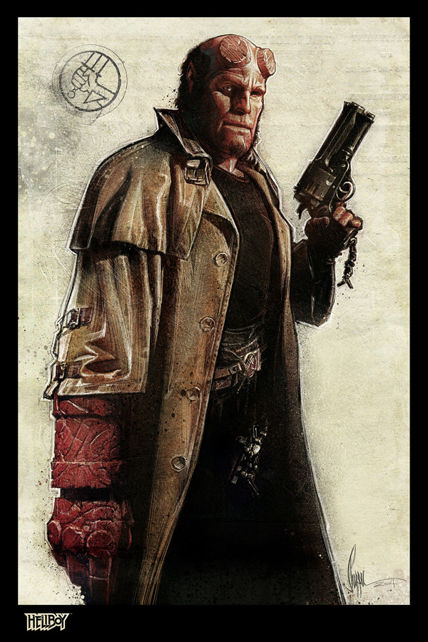 HELLBoY 20 aniversario, tributo por Paul Shipper de N... - Frogx Three