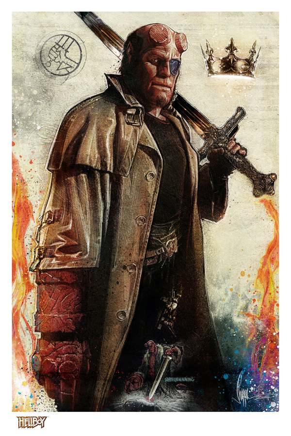 HELLBoY 20 aniversario, tributo por Paul Shipper de N... - Frogx Three