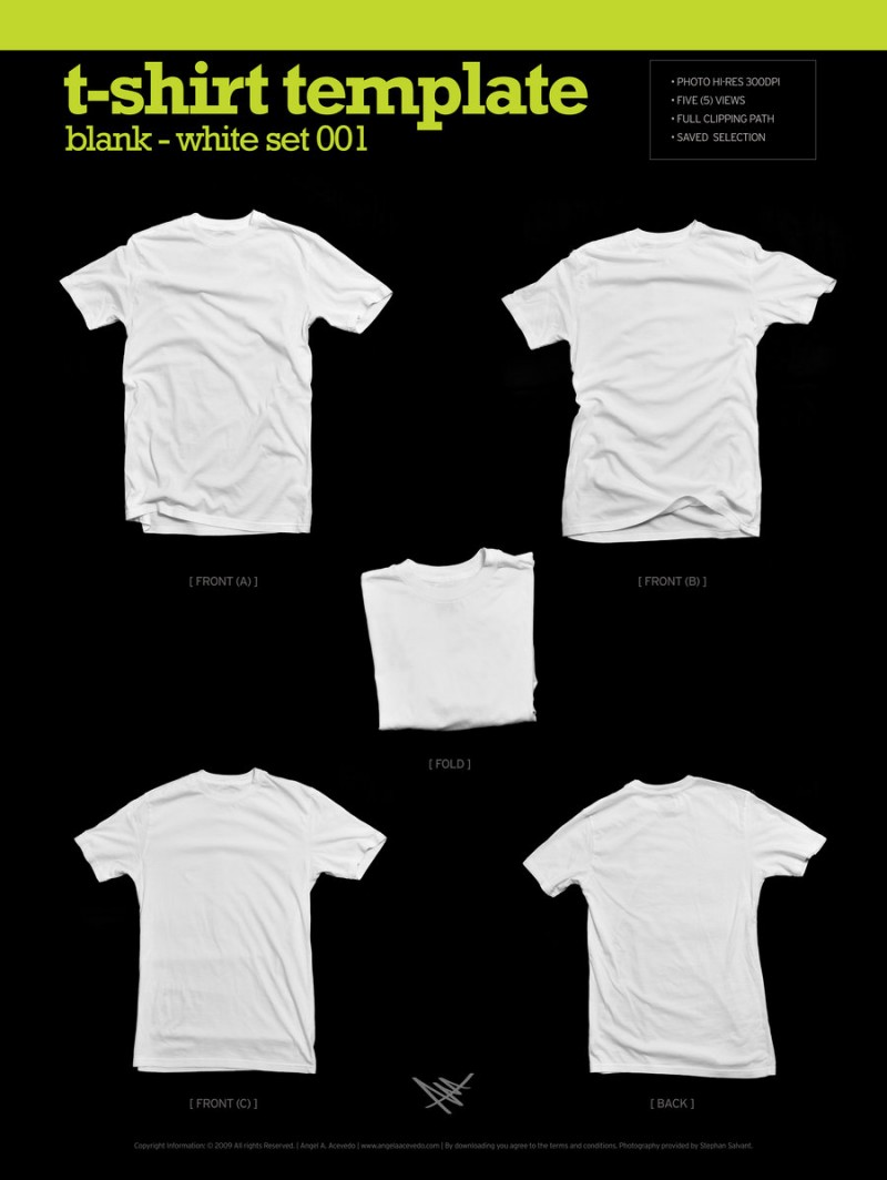 Plantillas para diseño de playeras blancas y negras - Frogx Three