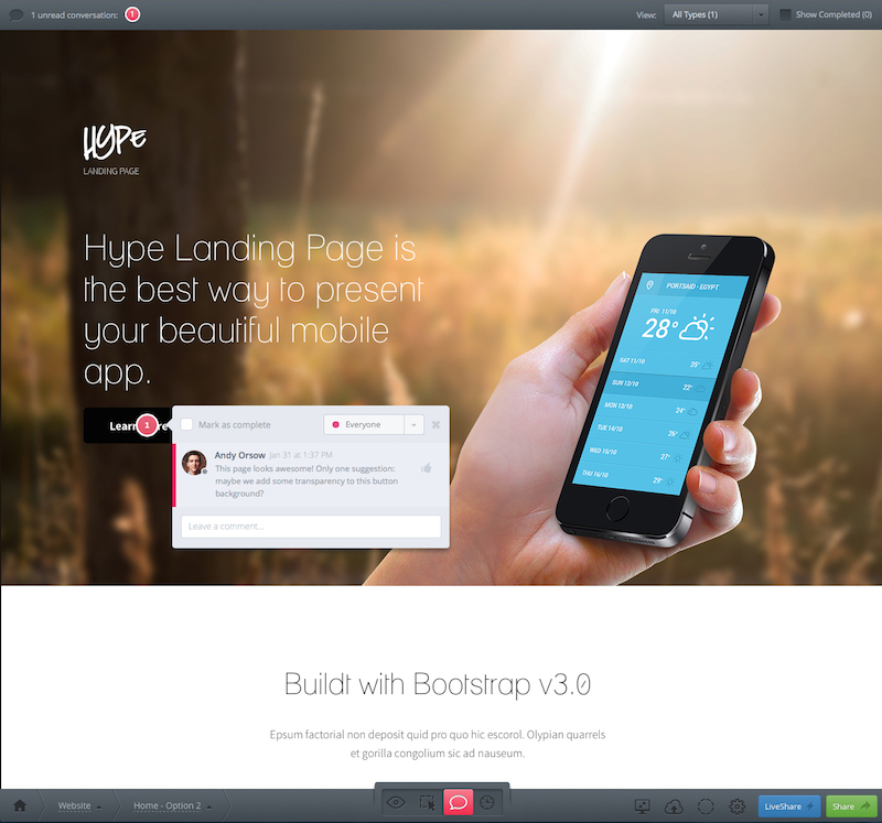 Invision una app para diseñar mockups y trabajar en ... - Frogx Three