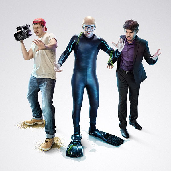 Increíble making of de publicidad de Discovery Channel