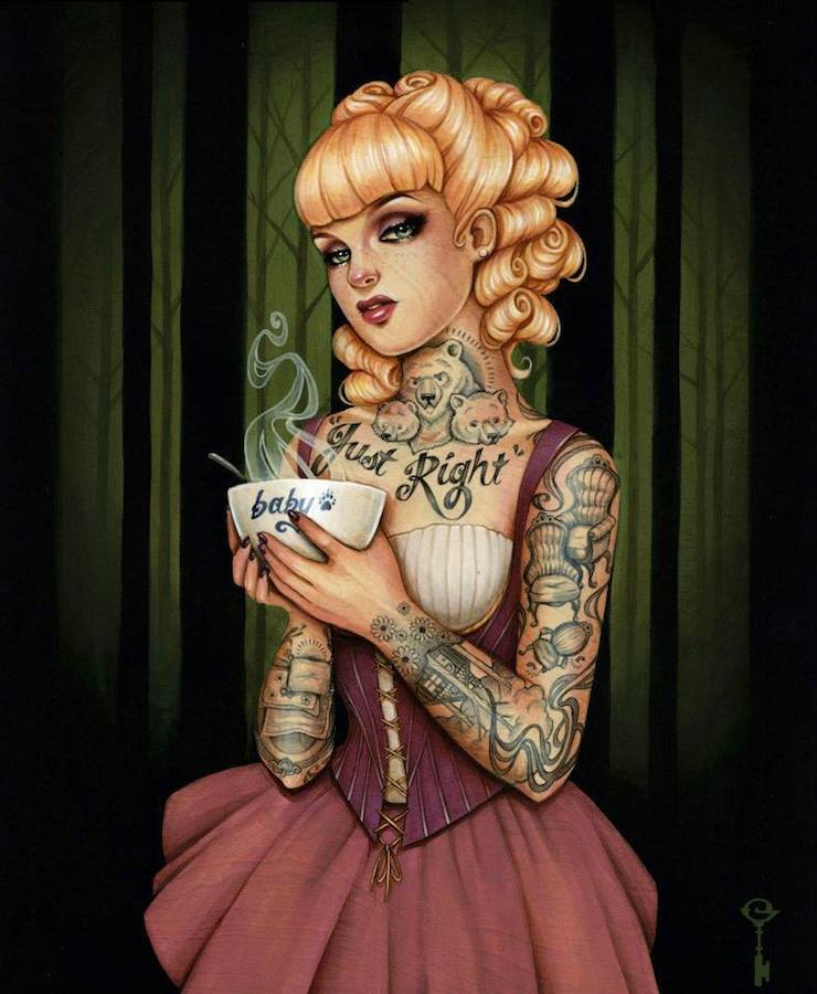 Galería de pinturas por Glenn Arthur - Frogx Three