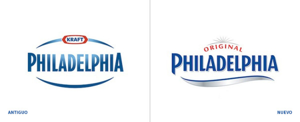 Nuevo logo y packaging de Philadelphia para Europa po... - Frogx Three