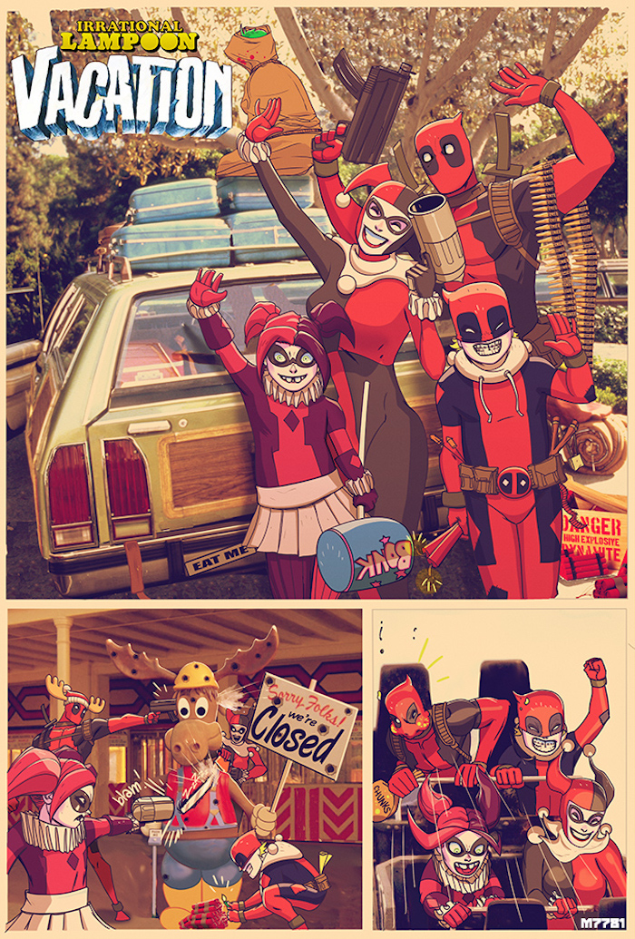 Ilustraciones de Marco D'Alfonso de Canada - Frogx Three