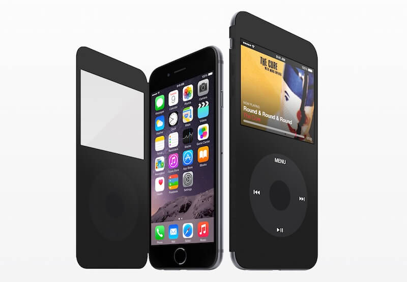 iPod Cover concepto para convertir iPhone en iPod Classic