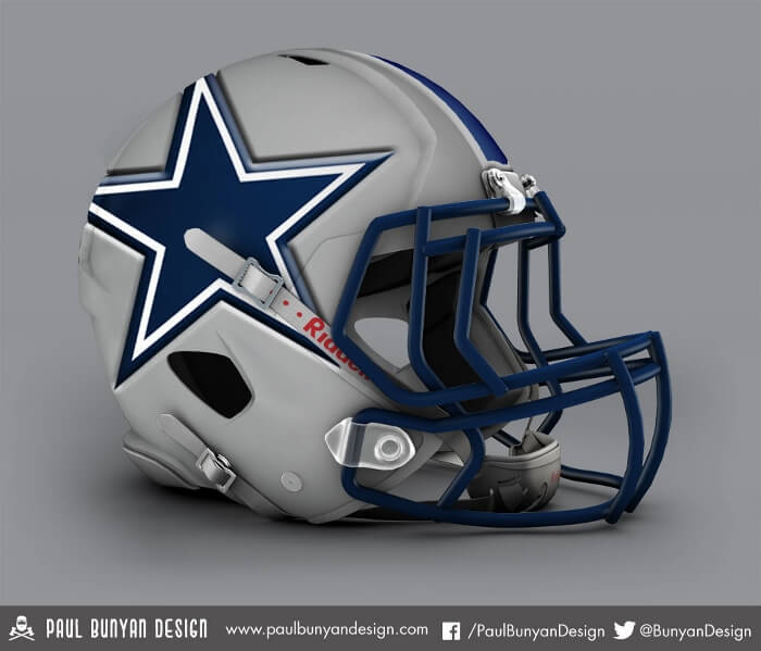 Conceptos de diseño para los casos de la NFL - Frogx Three
