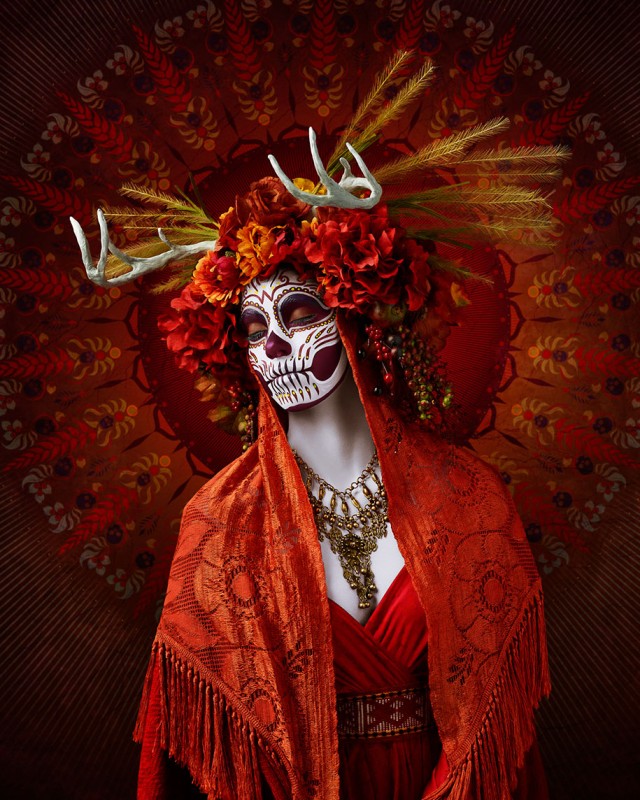 Fotografía: Tributo al día de muertos por Tim Tadder - Frogx Three