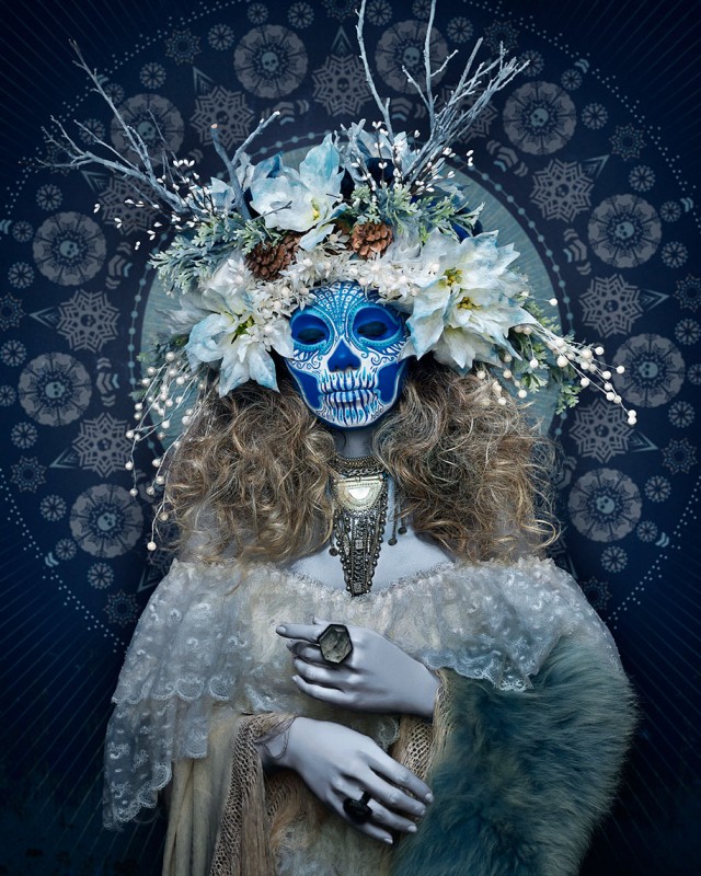 Fotografía: Tributo al día de muertos por Tim Tadder - Frogx Three