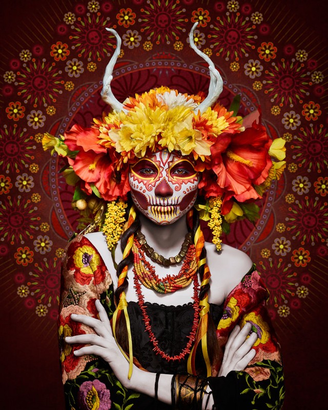 Fotografía: Tributo al día de muertos por Tim Tadder - Frogx Three