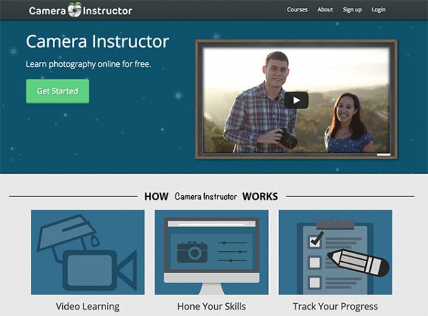 Camera Instructor: Cursos en linea gratuitos para apr... - Frogx Three