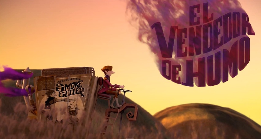 Corto animado: El Vendedor de humo. - Frogx Three