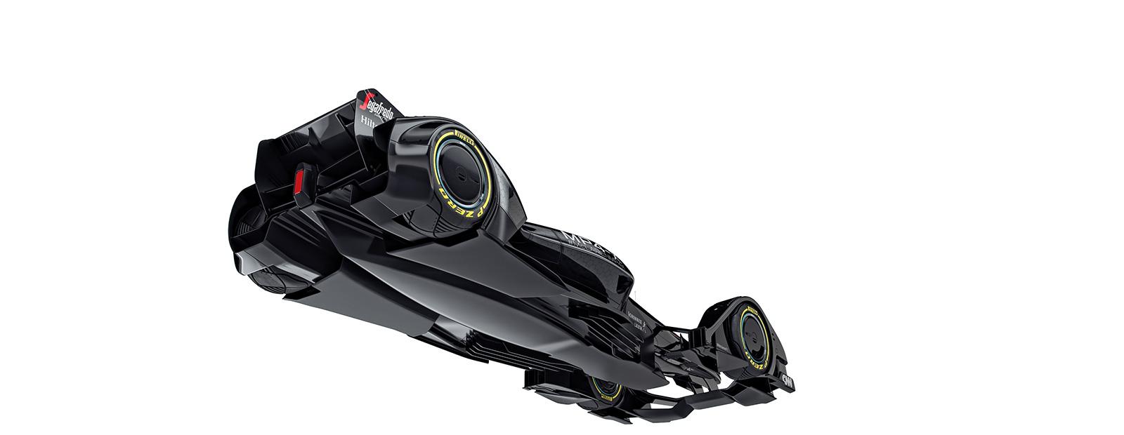 El MP4-X un auto futurista de McLaren para la Formula 1