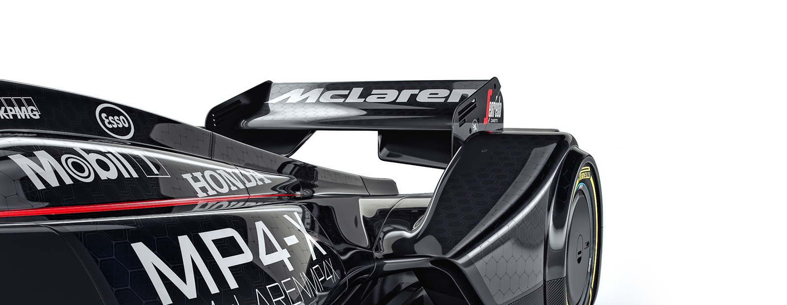 El MP4-X un auto futurista de McLaren para la Formula 1