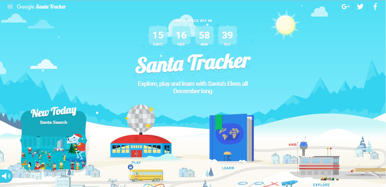 Santa Tracker vuelve y te invita a seguir a Santa Cla... - Frogx Three
