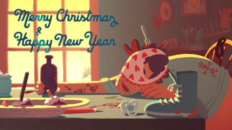 Divertida animación muestra el duro despertar después de las fiestas ...