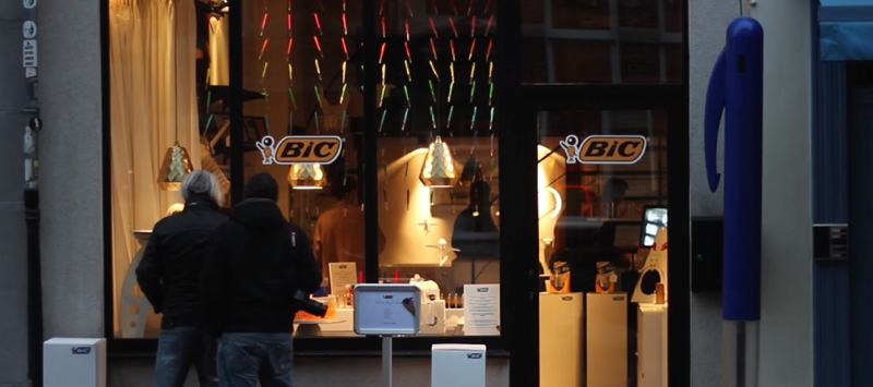 BIC inaugura primera tienda donde se paga con creatividad - Marketing y Publicidad